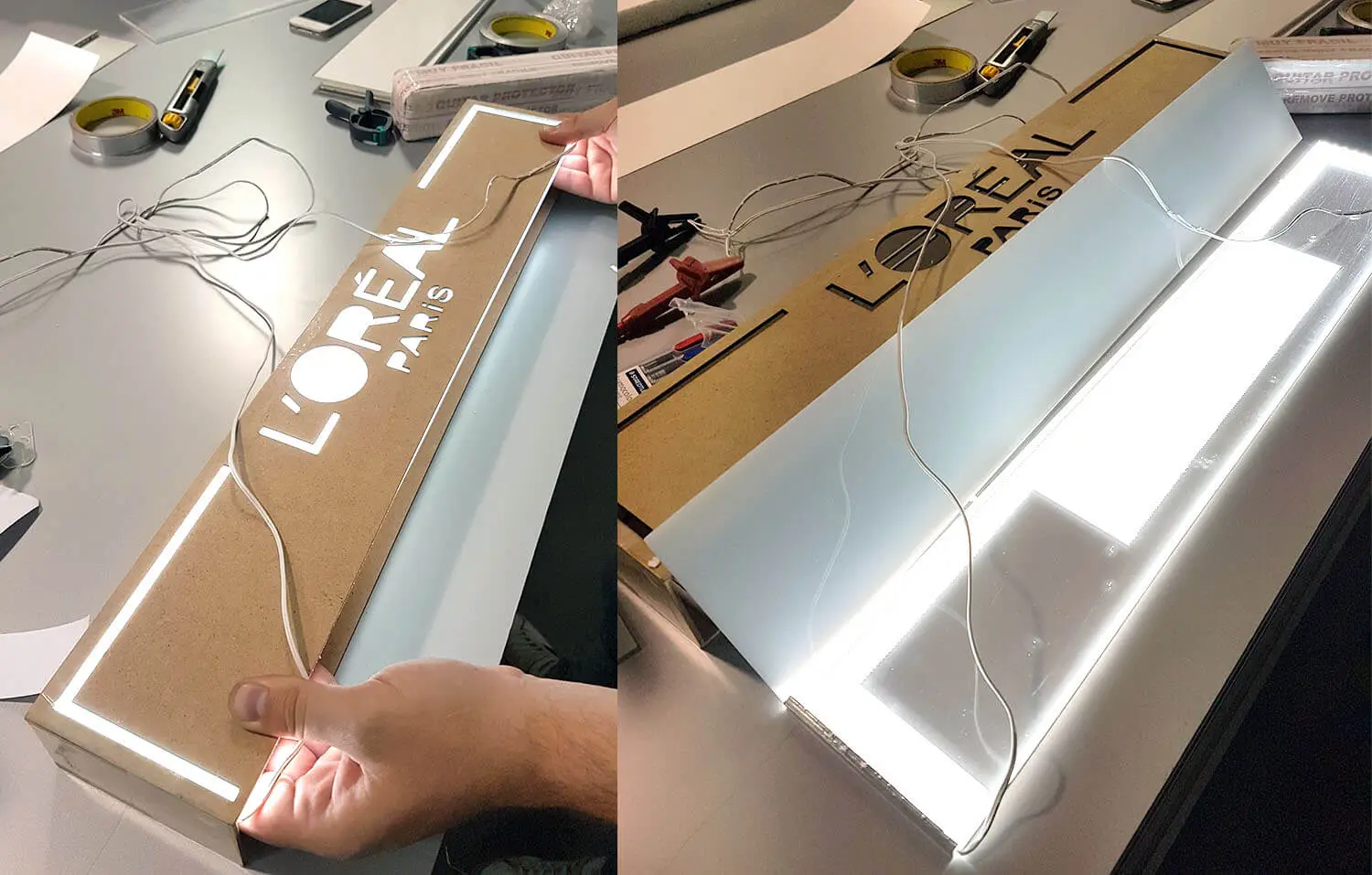 Lumisheet Luxpanel applications innovantes pour l'éclairage LED